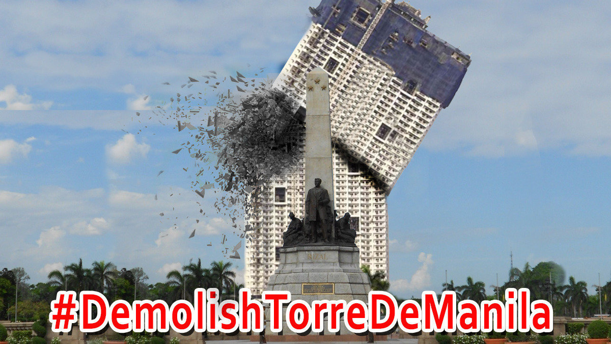 Petition · #DemolishTorreDeManila - Manila, Philippines · Change.org