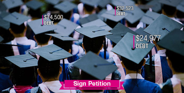 Petition · Lower Student Loan Interest Rates - United States · Change.org