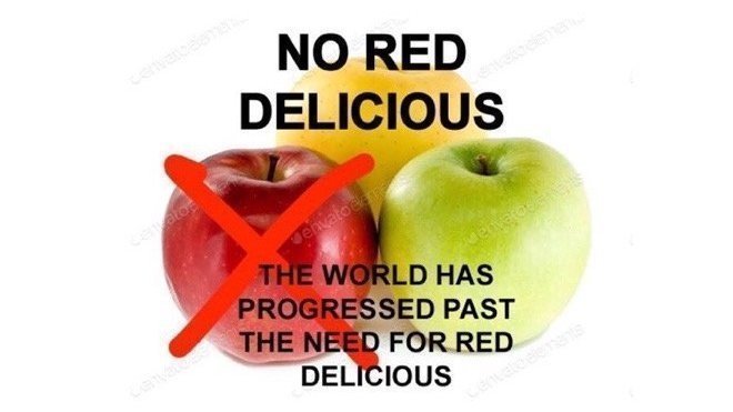 Petition · Change the name "Red Delicious" apples to "Red Disgusting ...