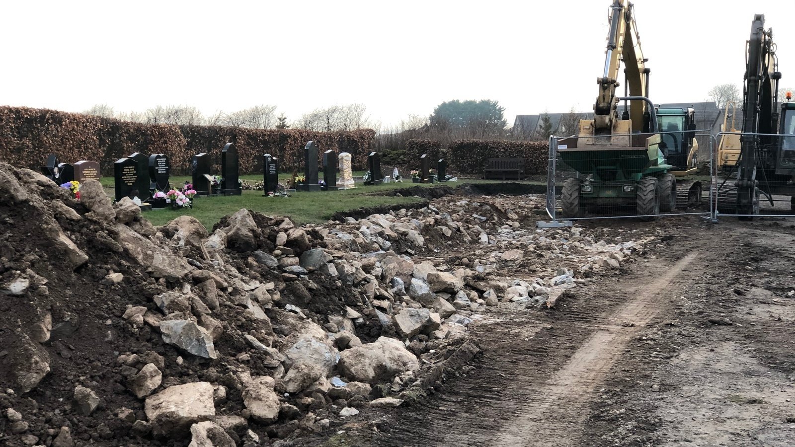 Petition · Stop rock crushing at Portlethen Cemetery - United Kingdom ...