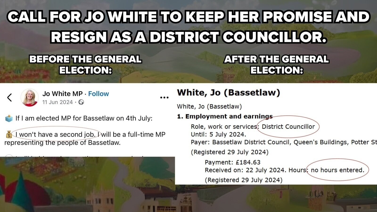 Petition · Demand the resignation of Jo White MP as a Councillor ...