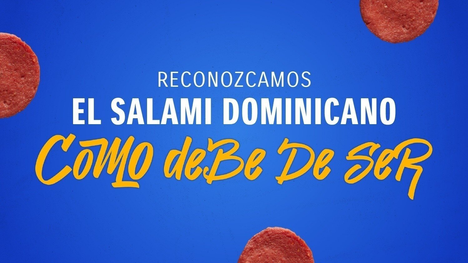 Petición · Reconozcamos el salami dominicano - República Dominicana ...