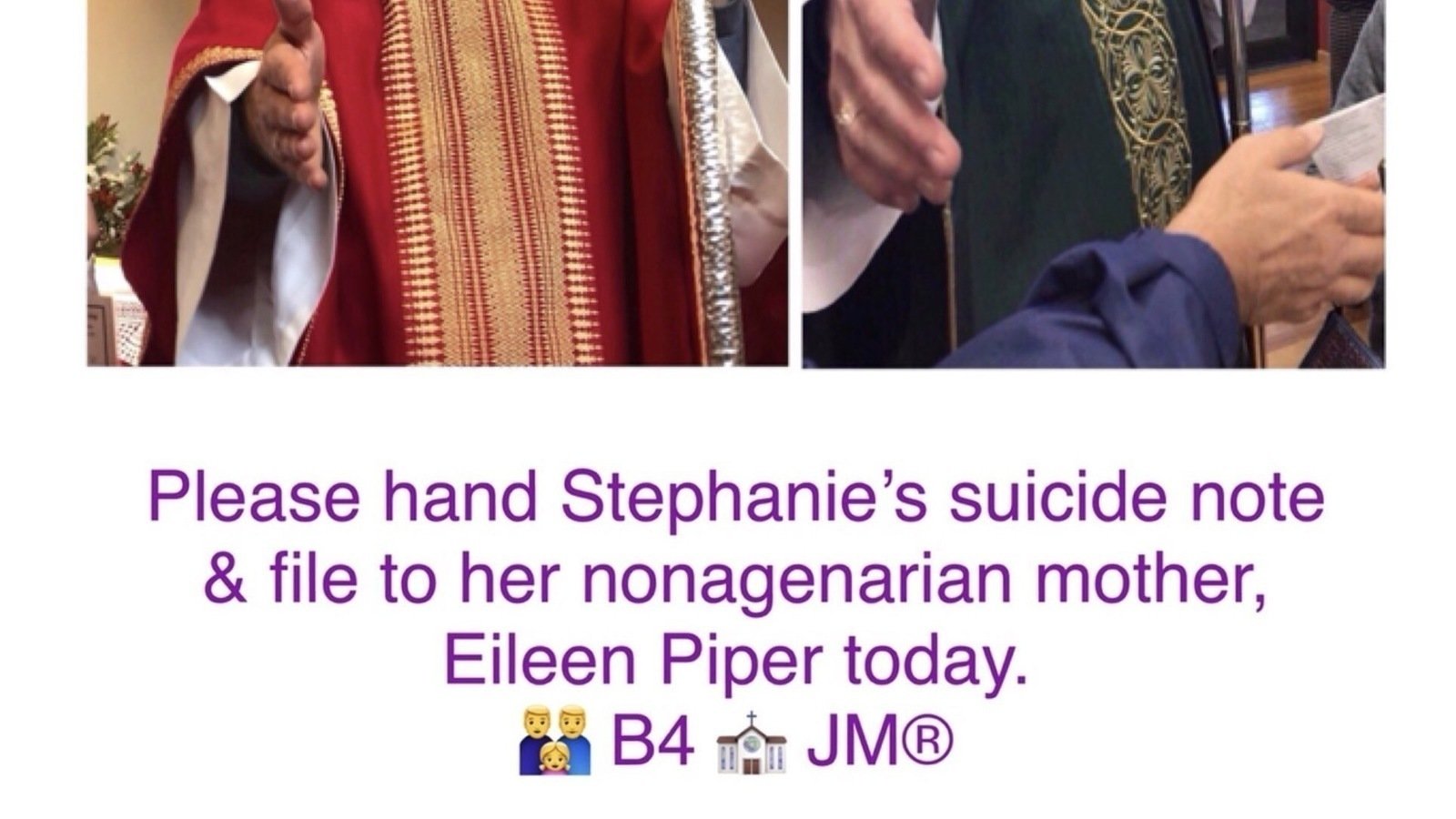 Petition update · Sun 09 Sep 2018 asked Melbourne Bishop Mark Edwards ...
