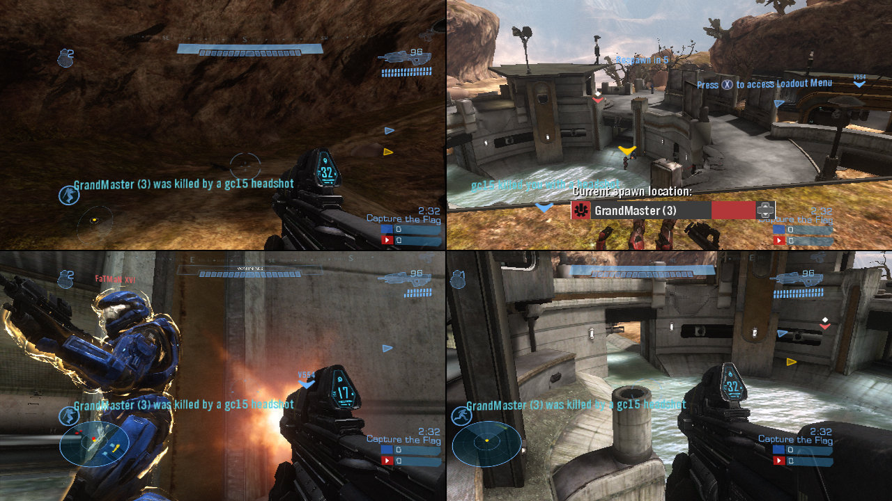 Petición · Pantalla dividida en Halo 5 en el lanzamiento, tanto en ...