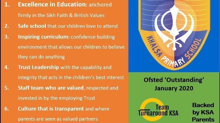 Petition · Khalsa Secondary Academy support for Improvement of ...