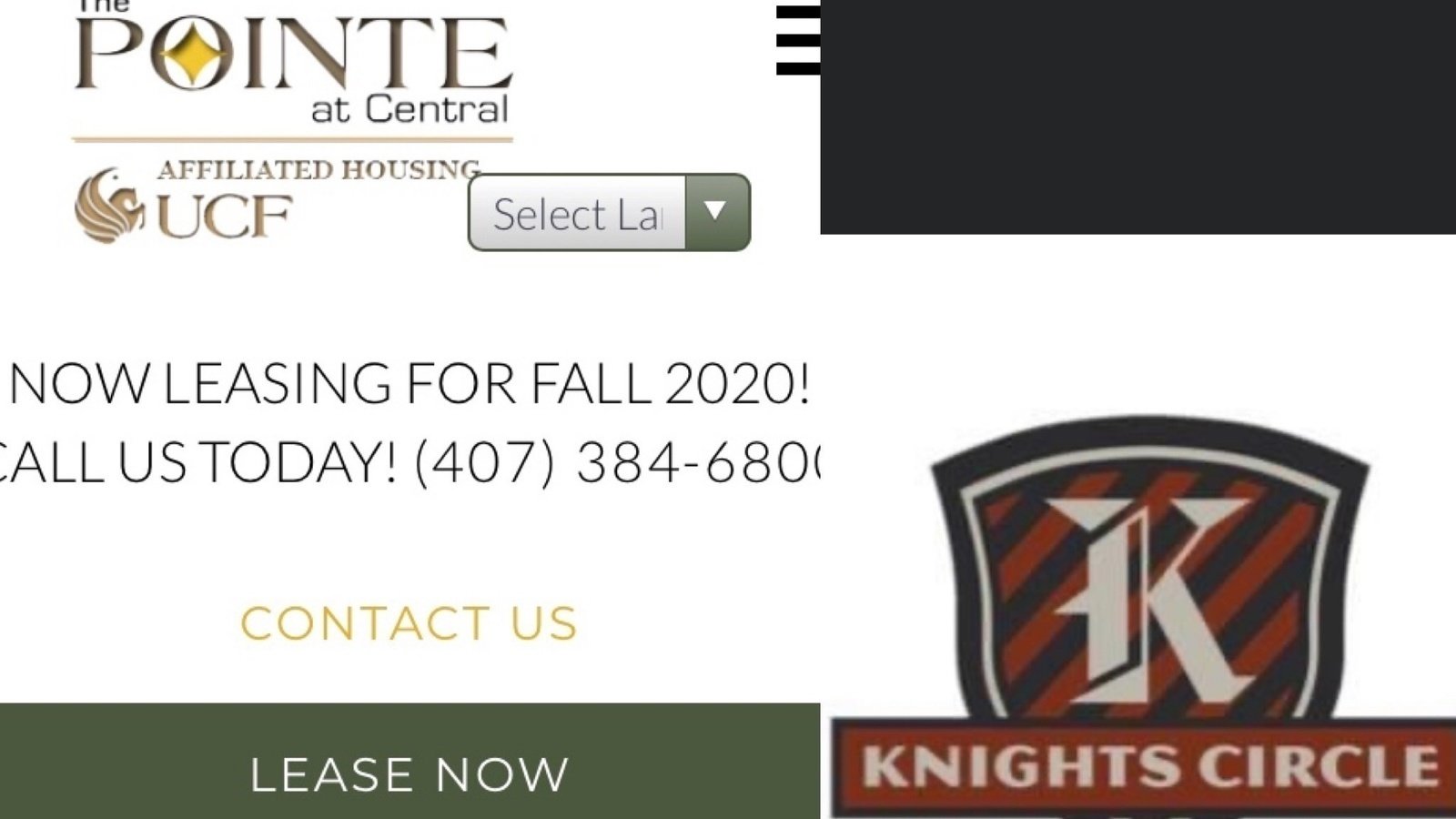 Petition · For Knights Circle and The Pointe at Central to lose their ...