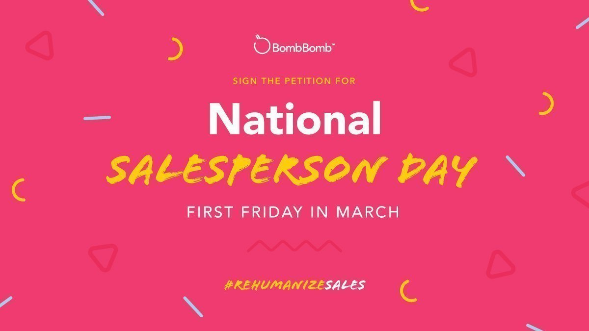 Petition · Make the 1st Friday of March National Salesperson Day ...