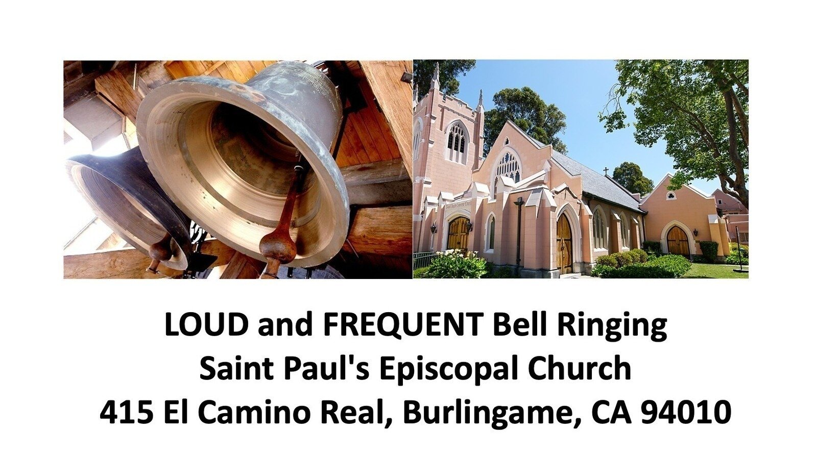 Petition · End Loud Bell Ringing at Saint Paul's Episcopal Church ...