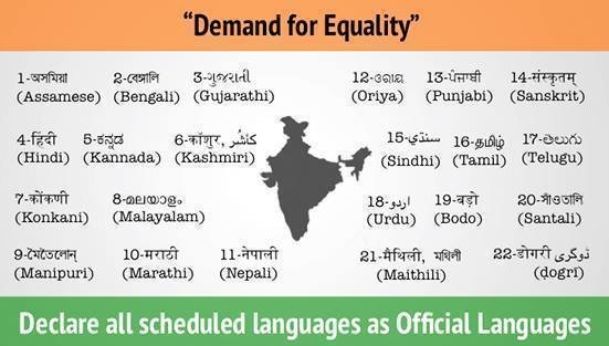 Petition Prime Minister Of India Declare All Languages Present In Petition Prime Minister Of India Declare All Languages Present In