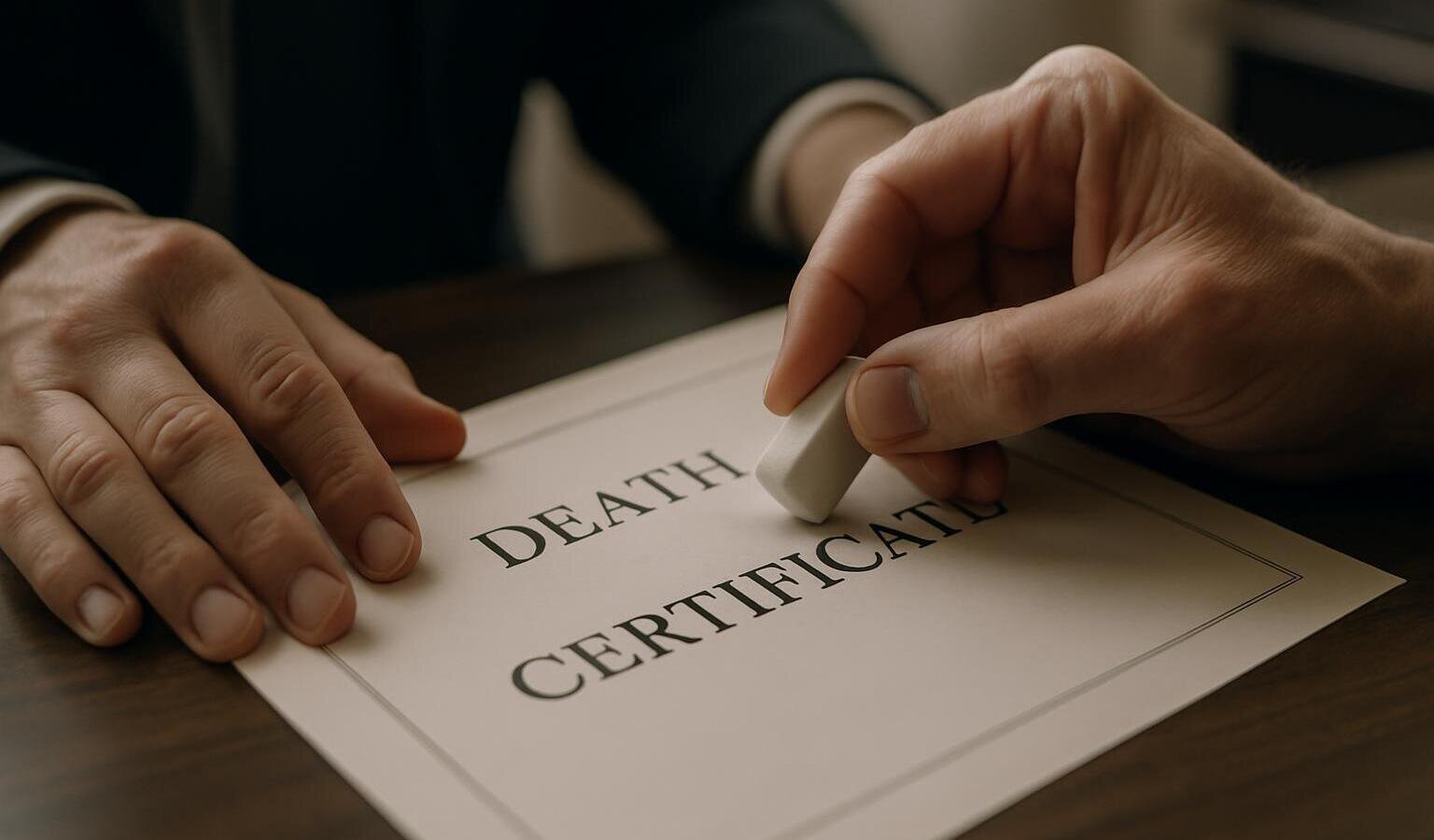 Petition · Change legislation on death certificate corrections - United ...