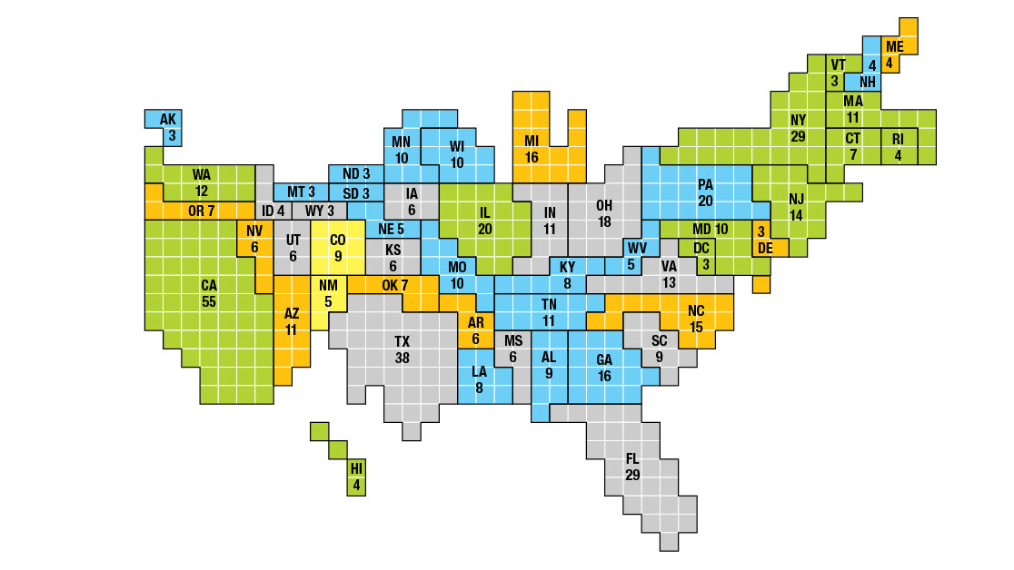 Colorado Election Results Map