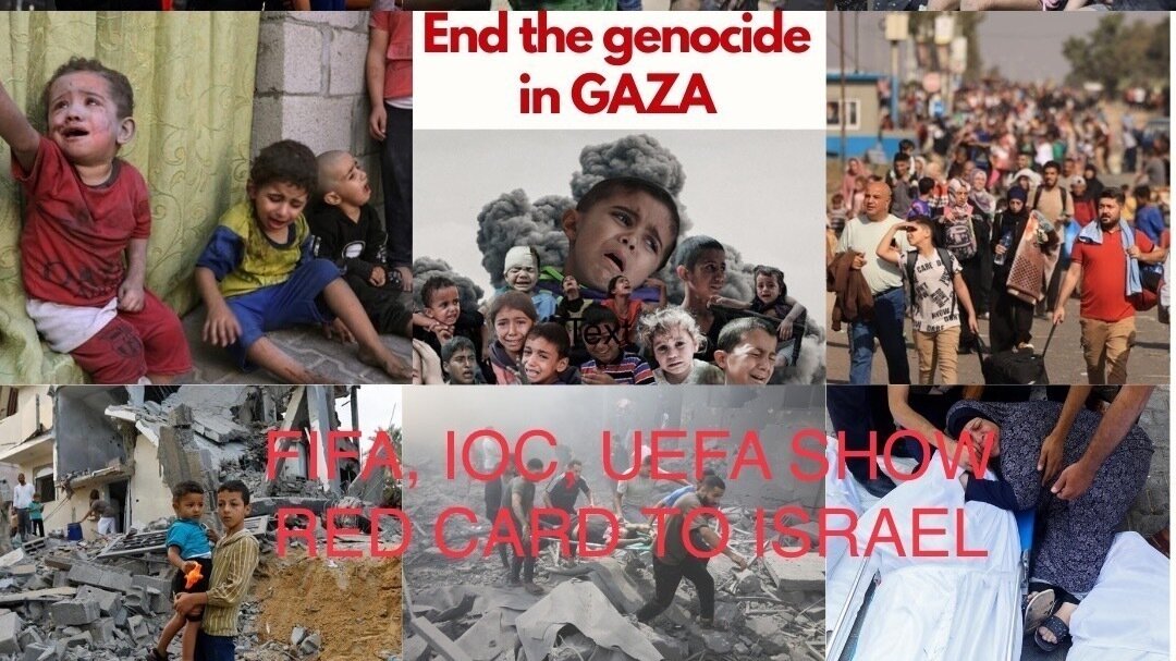 Petition · FIFA, IOC, UEFA ….SHOW RED CARD TO ISRAEL - Qatar · Change.org