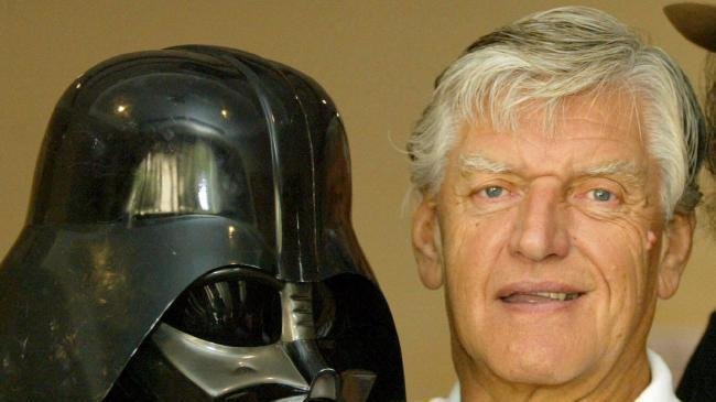 In A New Hope, you can clearly see Vader's eye after Wedge pulls out of ...