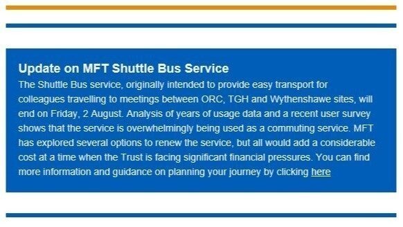 Petition · Save our Shuttle Bus - Manchester, United Kingdom · Change.org