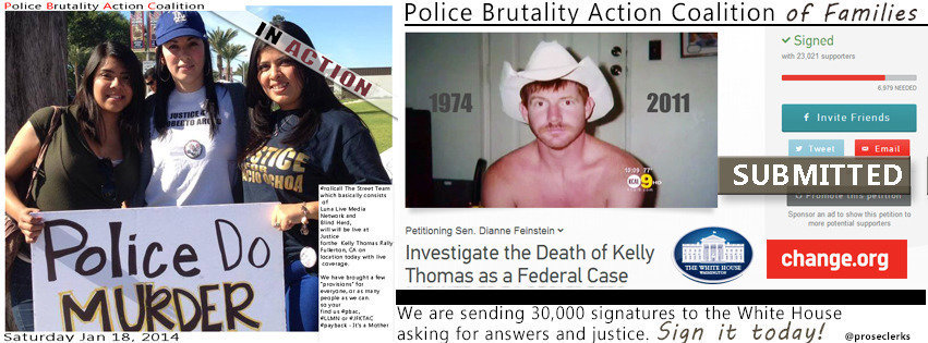Petition · Investigate the Death of Kelly Thomas as a Federal Case ...