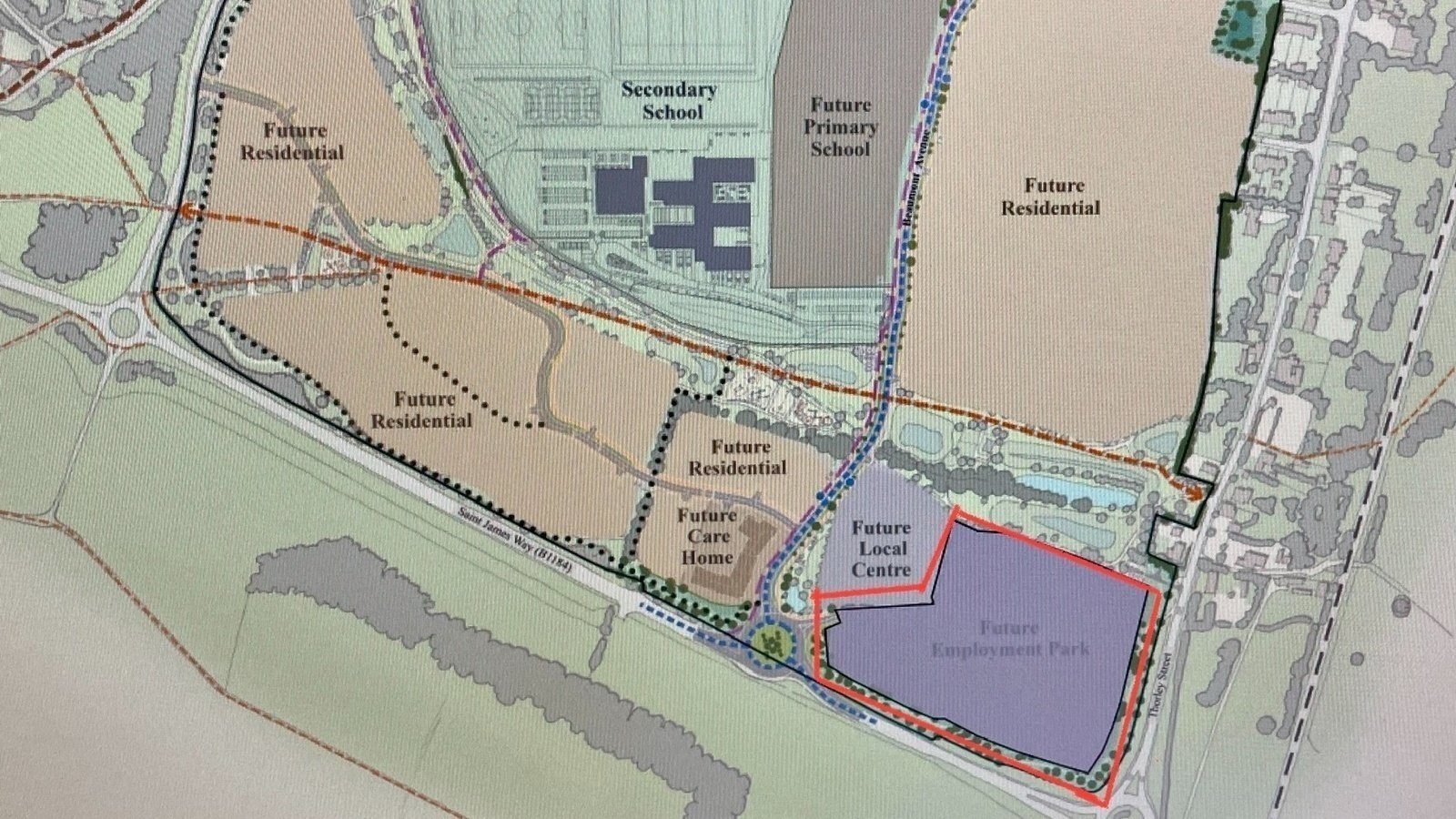 Petition · Stop the building of Industrial Warehouses on St James Way ...