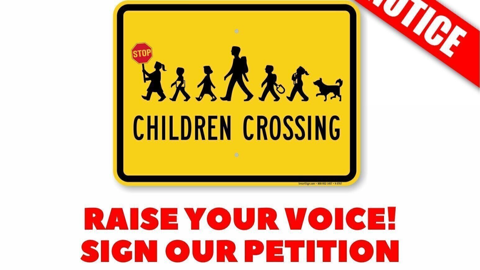 Petition · Grant crossing guards, school zone signs/lights, better ...