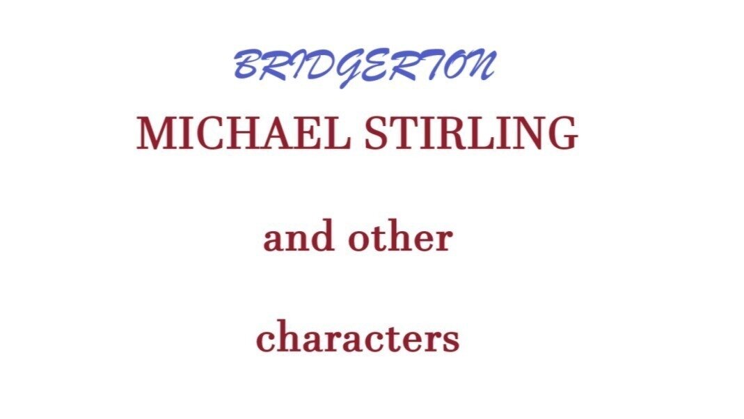 Petition · Include Michael Stirling in Bridgerton, keep characters as ...