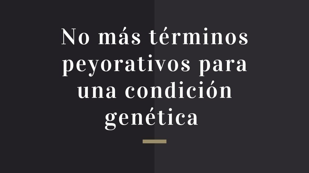 Petición · No más términos peyorativos para el Síndrome de Down ...