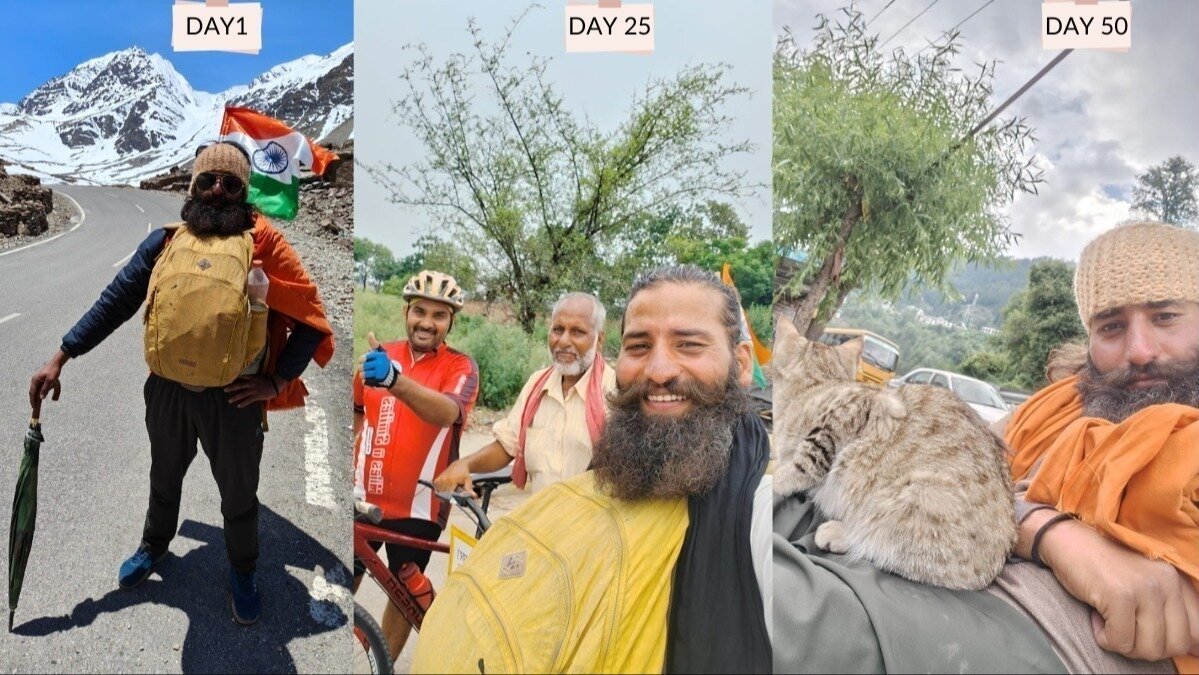 Petition · Walk4change: Dharam Dev's 4400km Journey on Foot for ...