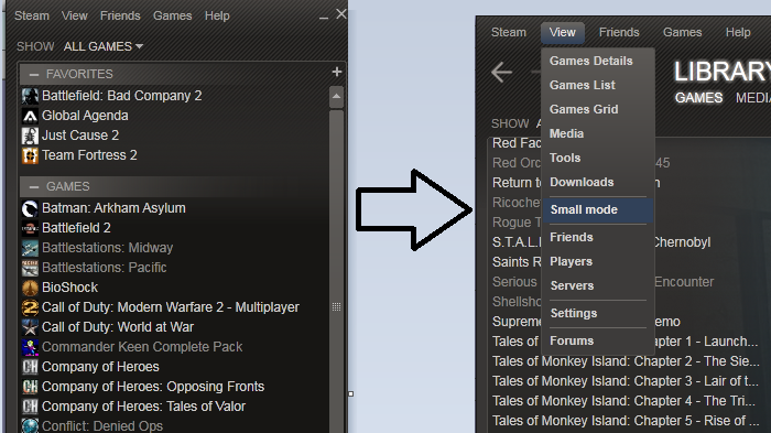 Petition · Bring back Steam's Small Mode - Canada · Change.org