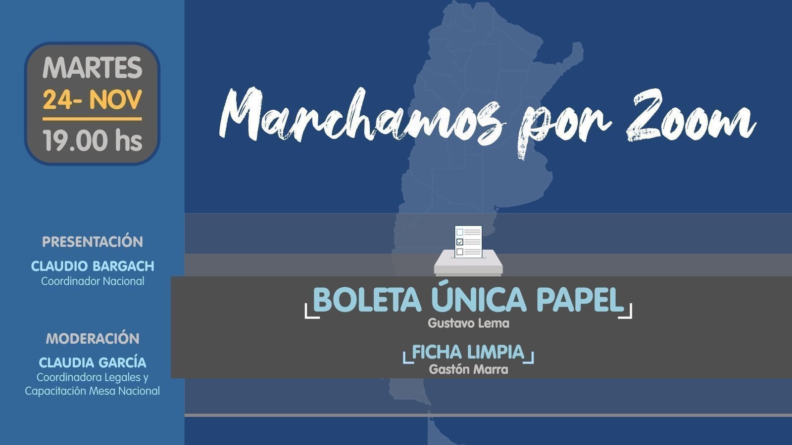 Petition update · Próximo evento: Encuentro Ciudadano vía Zoom · Change ...