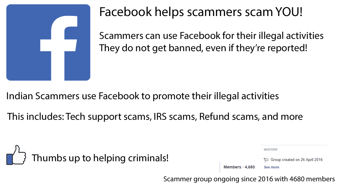 Petition · Facebook - Start taking action against scammers using your ...