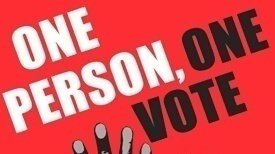 Topic · One person one vote · Change.org