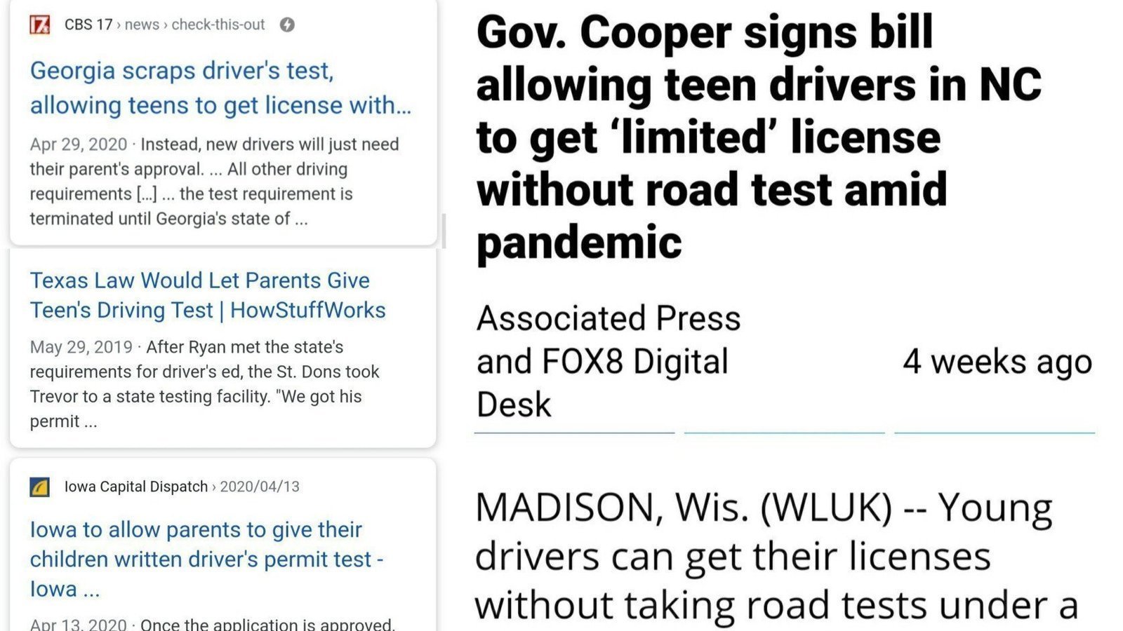 Petition · California needs to allow teens to get their driver's ...