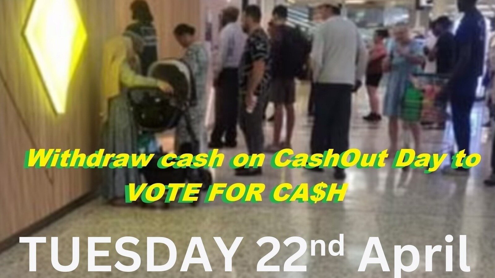 Petition update · Withdraw cash on Cash-Out Day to Keep Cash Alive ...