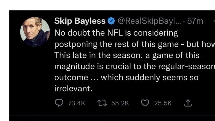 Petition · Fire Skip Bayless - United States · Change.org