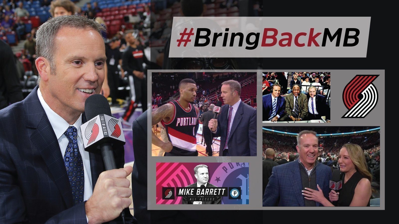 Petition · Bring Mike Barrett back to Blazers broadcasting! # ...