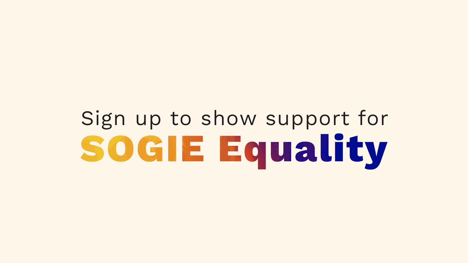 Petition · Help Make the SOGIE Equality Bill Become a Law - Philippines ...