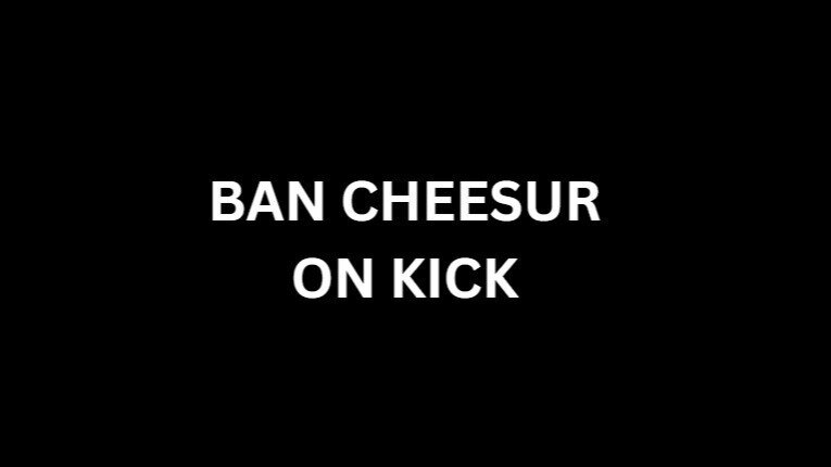 Petition · Ban Cheesur from Kick - United States · Change.org