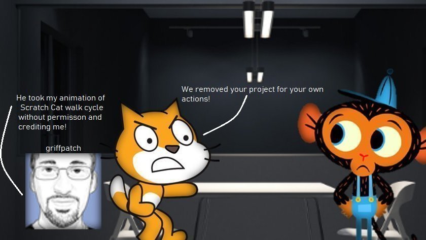 Petition update · Scratch Team finally removed oddbodsfan's Scratch Cat ...