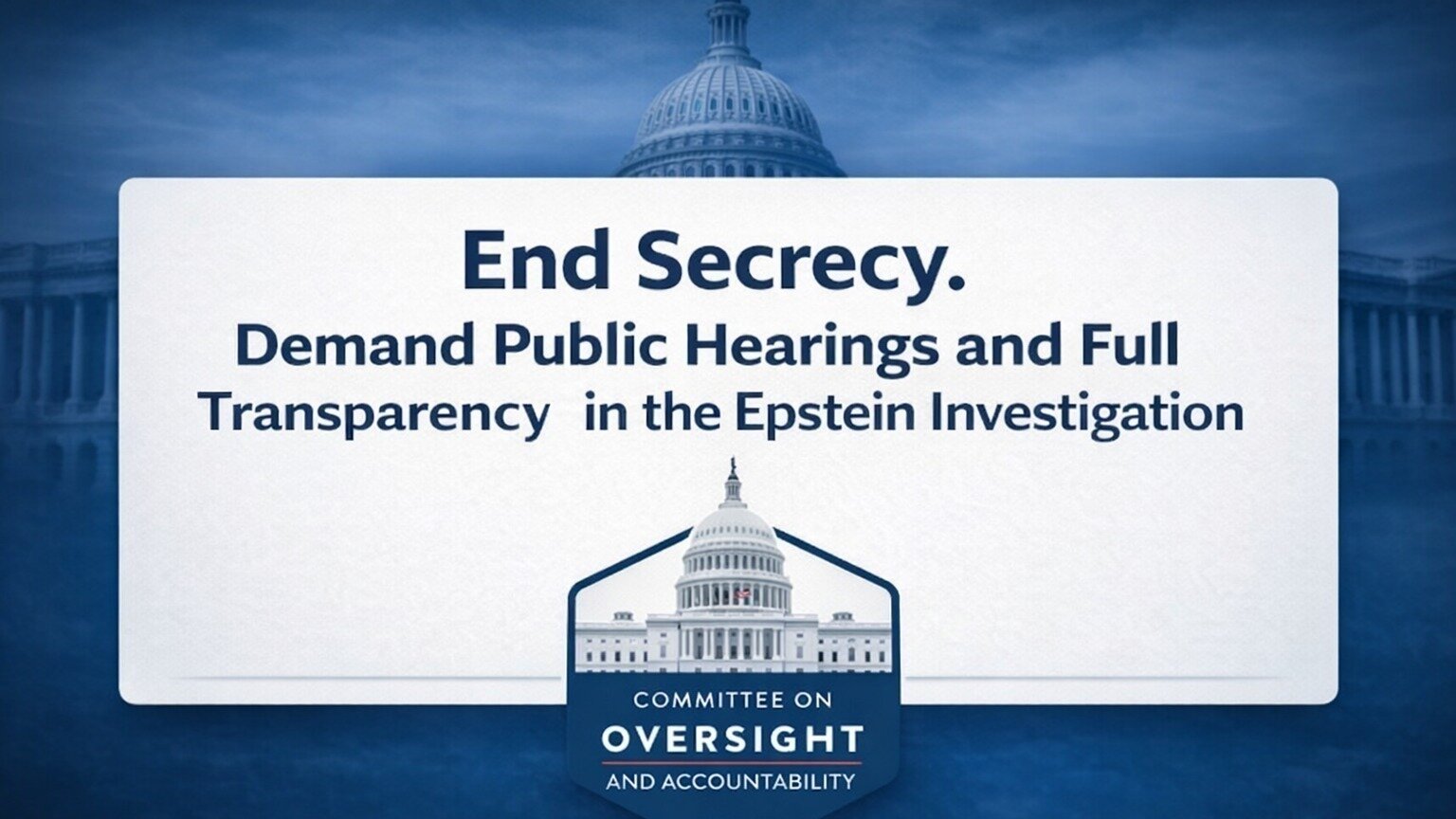 Petition · End Secrecy. Demand Public Hearings and Full Transparency in ...