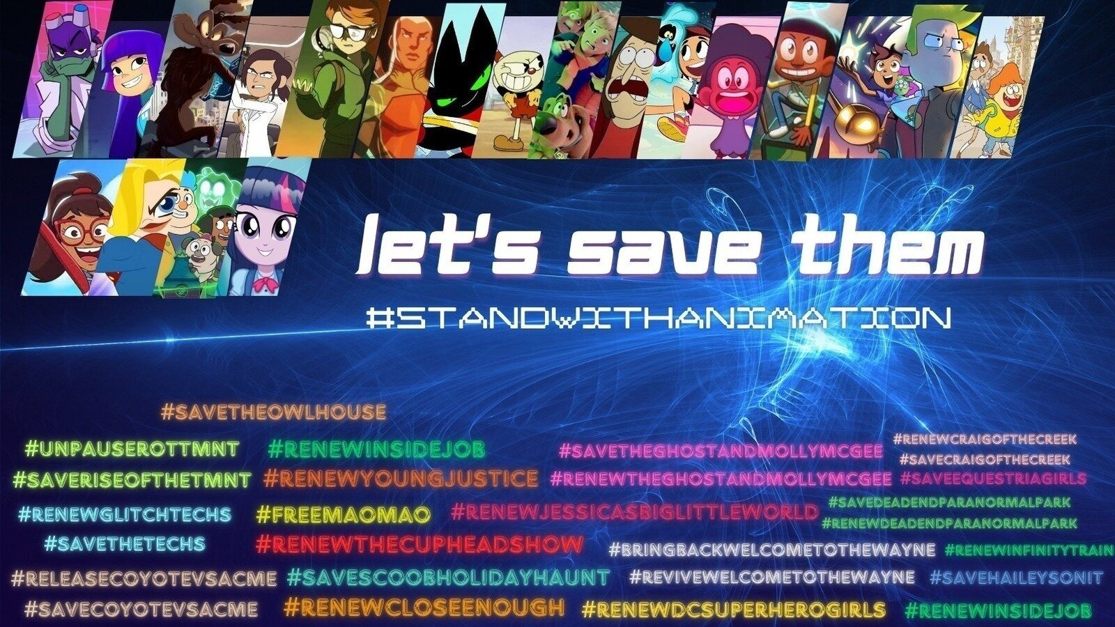 Petition · Keep Stand with Animation Trending on Social Media - United ...