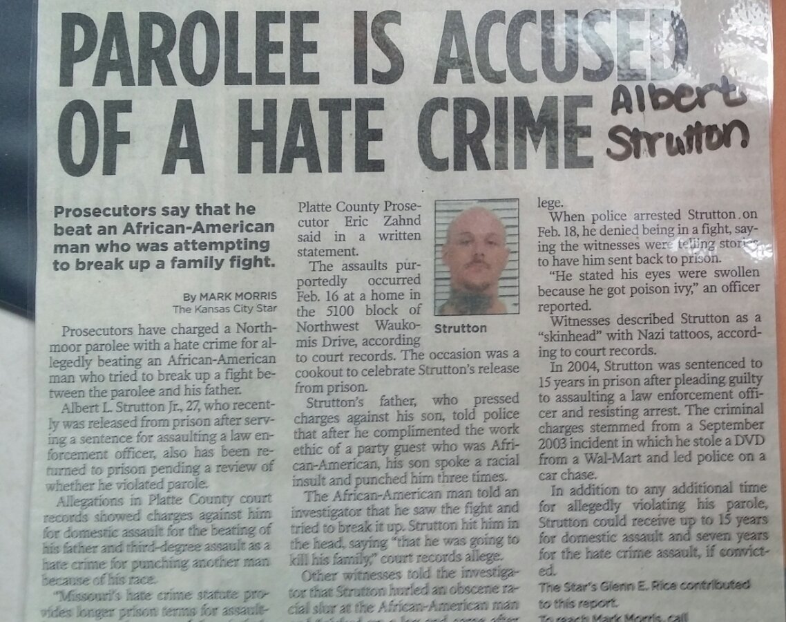 Petition · Release Albert Strutton from prison- Never Offered a Fair ...