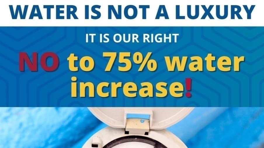 Petition · NO to 50% water price increase! - South Africa · Change.org