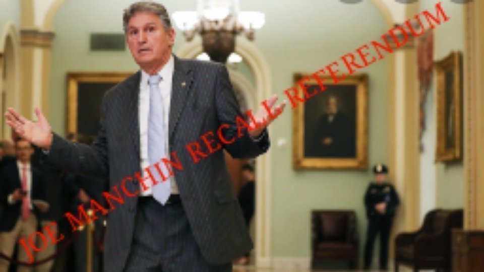 Petition · Joe Manchin WV Senator Recall Referendum - United States ...