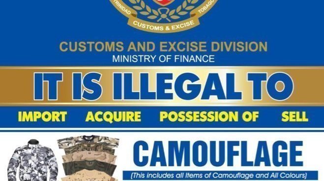 Petition · Attorney General Trinidad: The Removal of Camouflage Law in ...