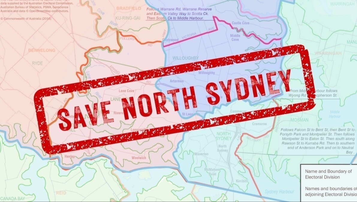 Petition · Save our North Sydney electorate from abolishment - North ...