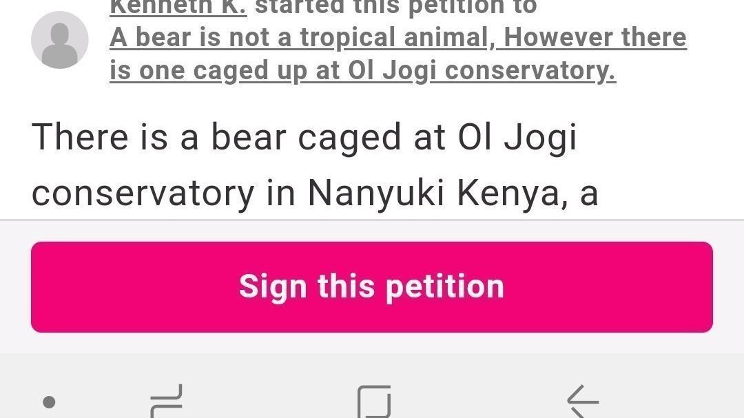 Petition · Free the bear - United Kingdom · Change.org