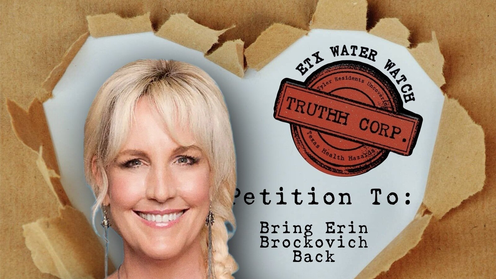 Petition · Invite Erin Brockovich to Investigate Tyler's Water Quality ...