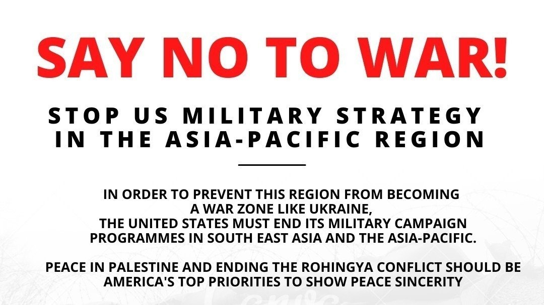 Petition · SAY NO TO WAR! Stop US Military Strategy in the Asia-Pacific ...