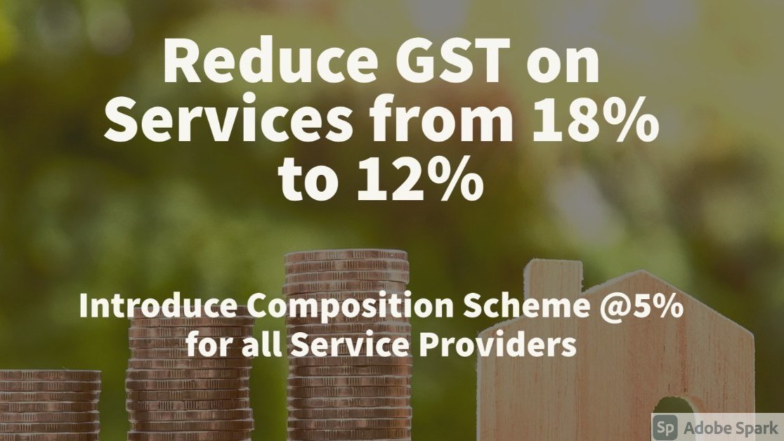 Petition · Reduce GST Rate on Services to 12% - India · Change.org