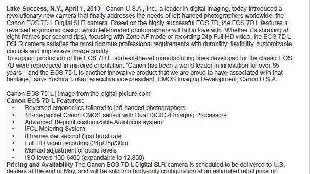 Petition · Left Handed DSLR Camera · Change.org