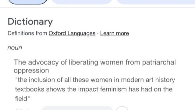 Petition · Change the Oxford Dictionary Definition of Feminism to ...