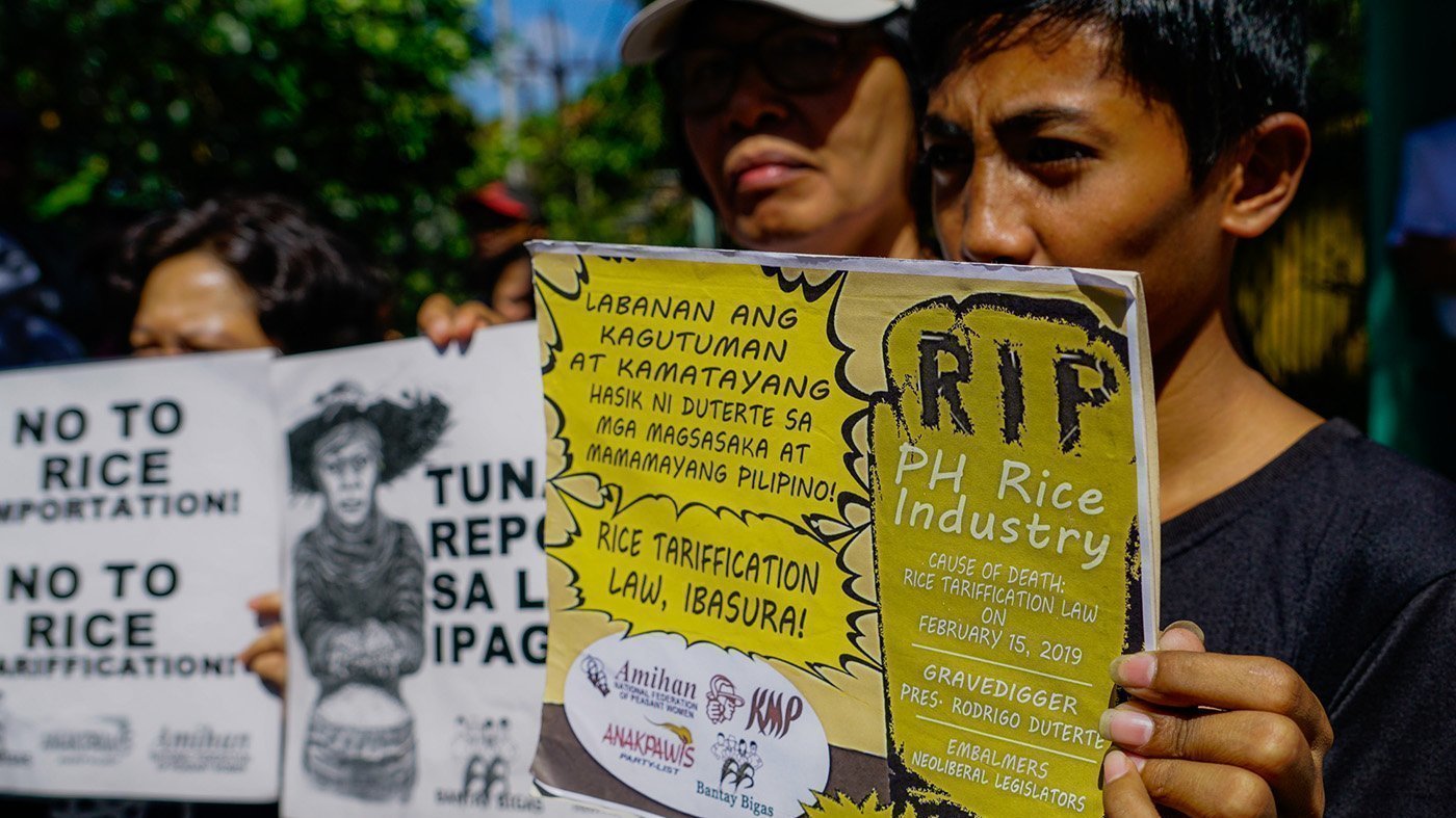 Petition · Help the Farmers Now! Change the Rice Tariffication Law ...