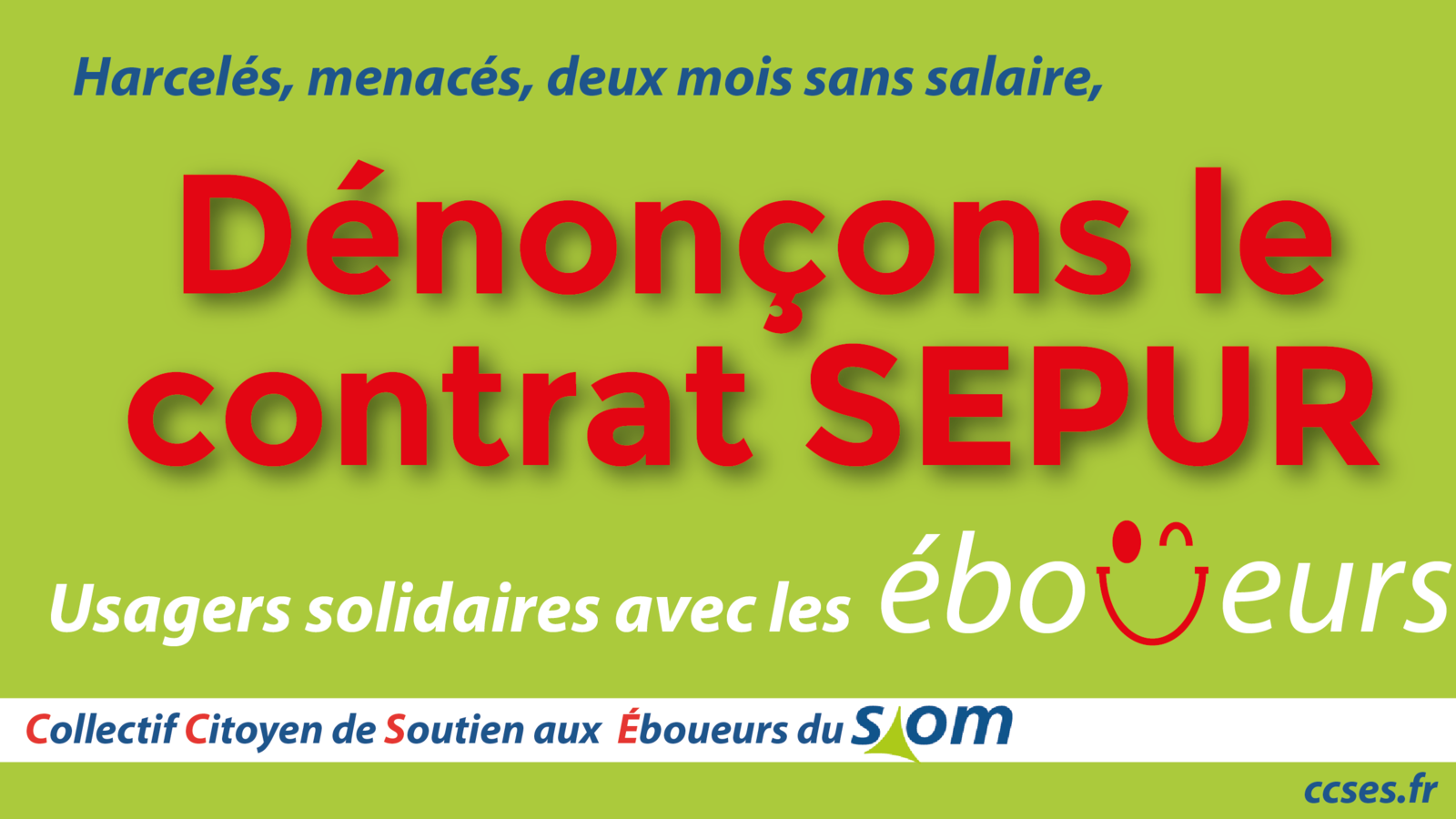 Pétition · Collecte des ordures Collecte des ordures, M. le Pdt du SIOM ...